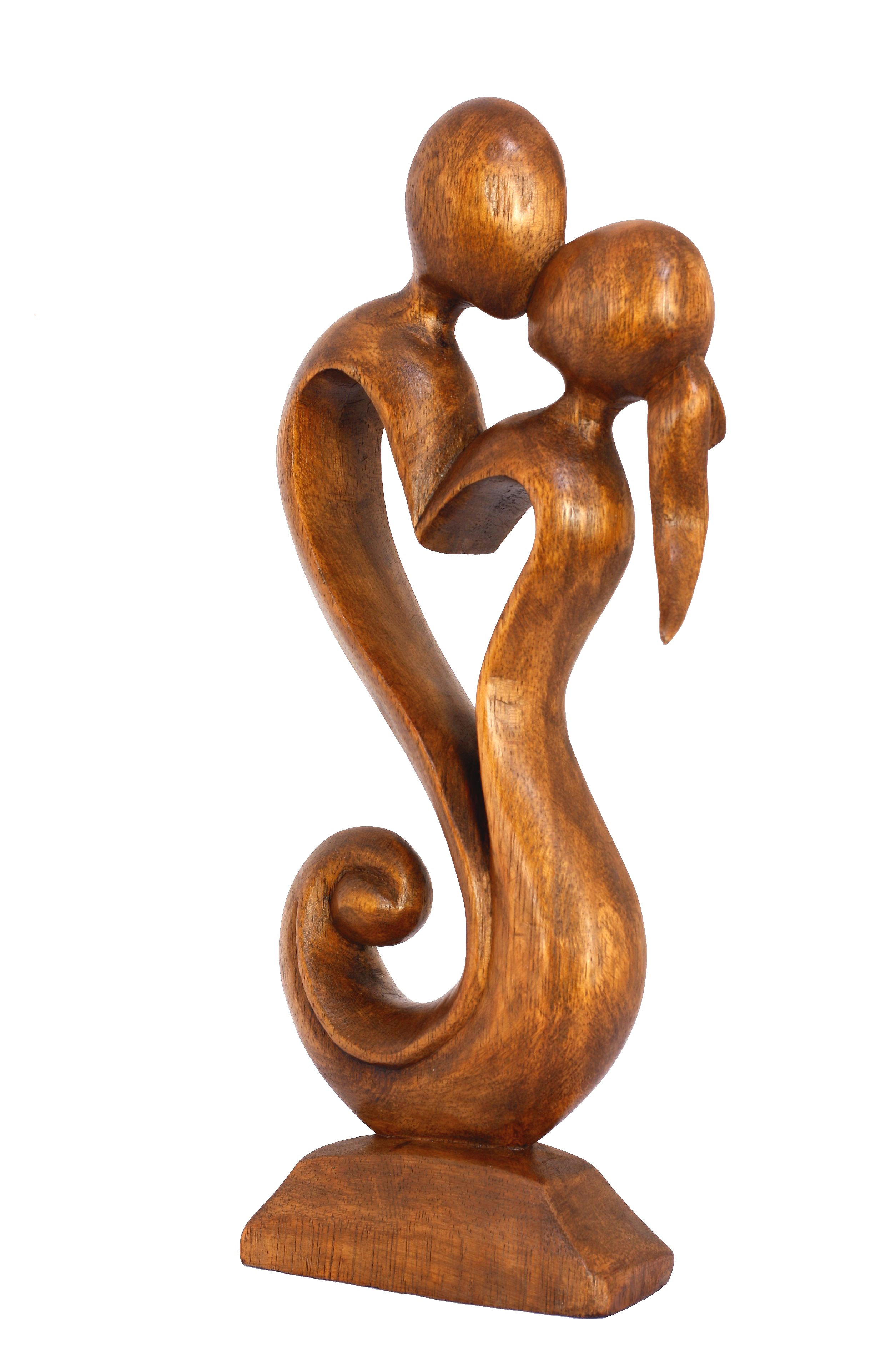 Ivy Bronx 12 Wooden Handmade Abstract Sculpture Statue Handcrafted ...