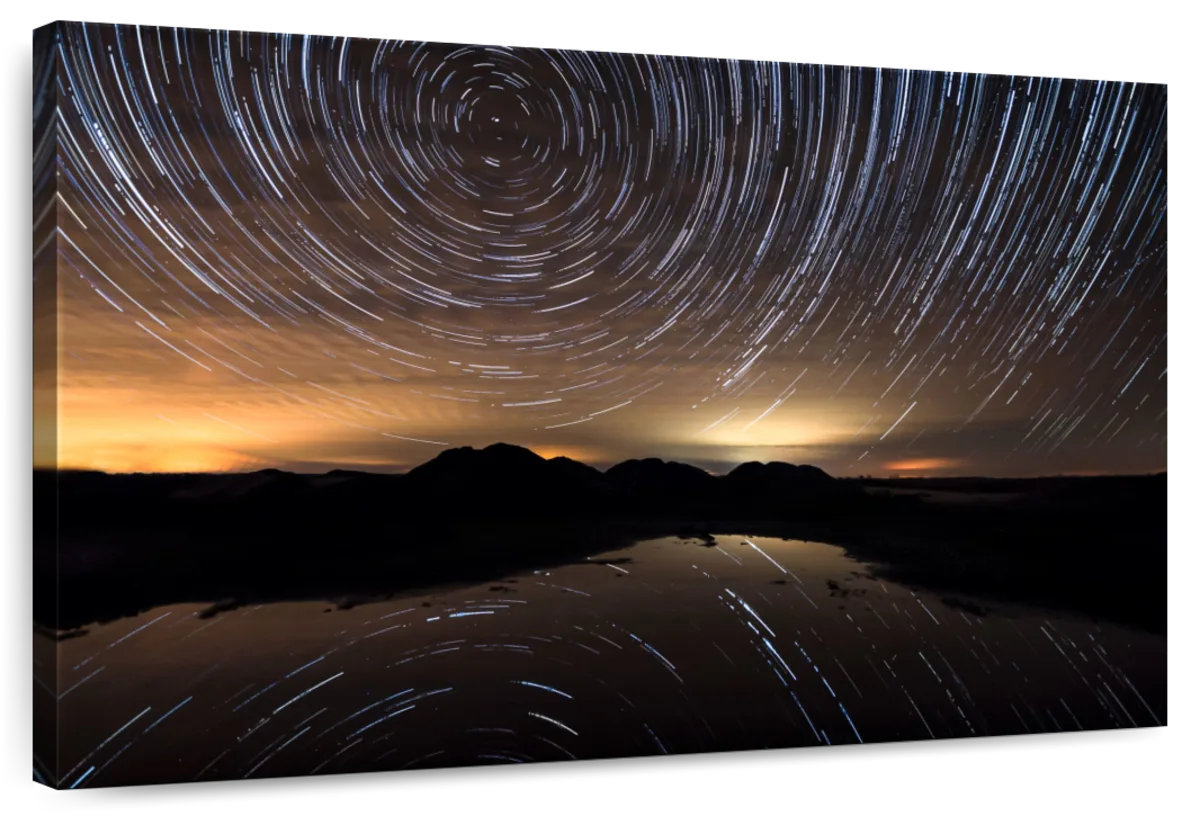 Ebern Designs Oberle Mirrored Star Trail | Wayfair