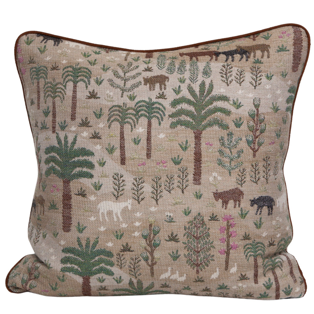 PillowVisionnaire Las Colinas with Silk Welt Accent Pillow | Wayfair