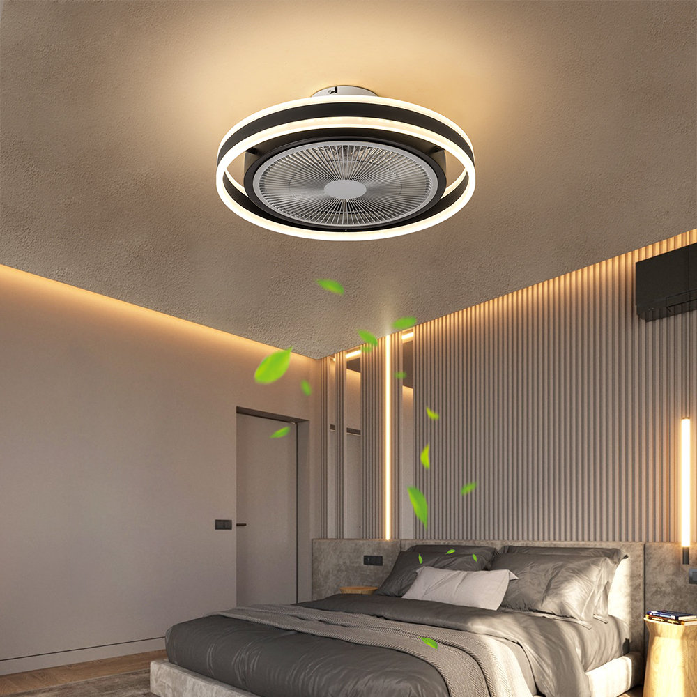 Williston Forge Karnisha 19.6'' Ceiling Fan with LED Lights | Wayfair