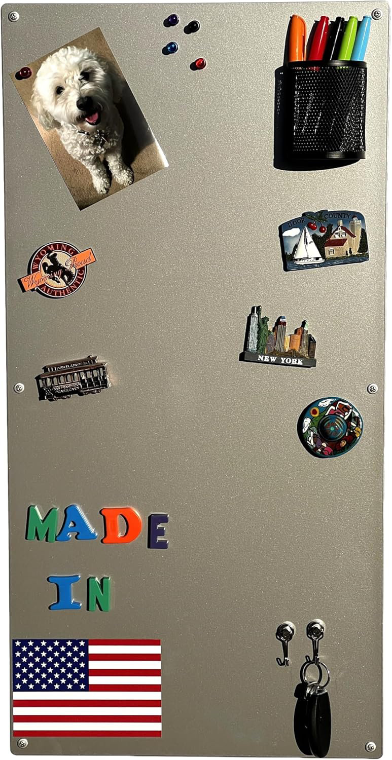 Latitude Run® Large Magnetic Board For Wall - Magnet Display Board ...