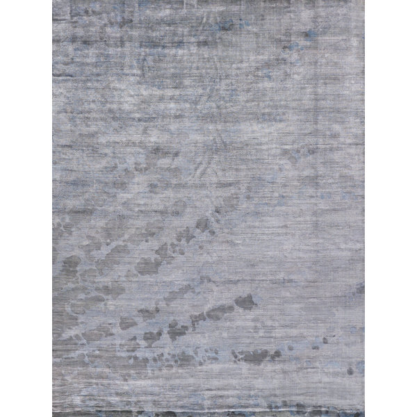 Exquisite Rugs Koda Abstract Area Rug in Ink Blue | Perigold