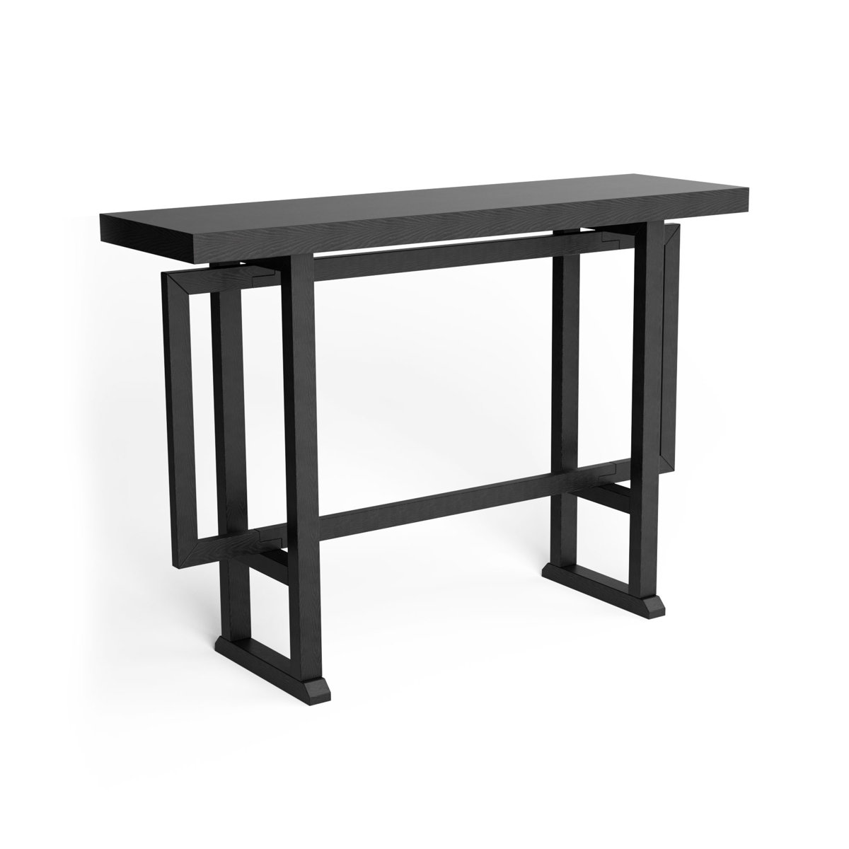 Gracie Oaks Rectangular High Top Bar Table For Living Room & Kitchen ...