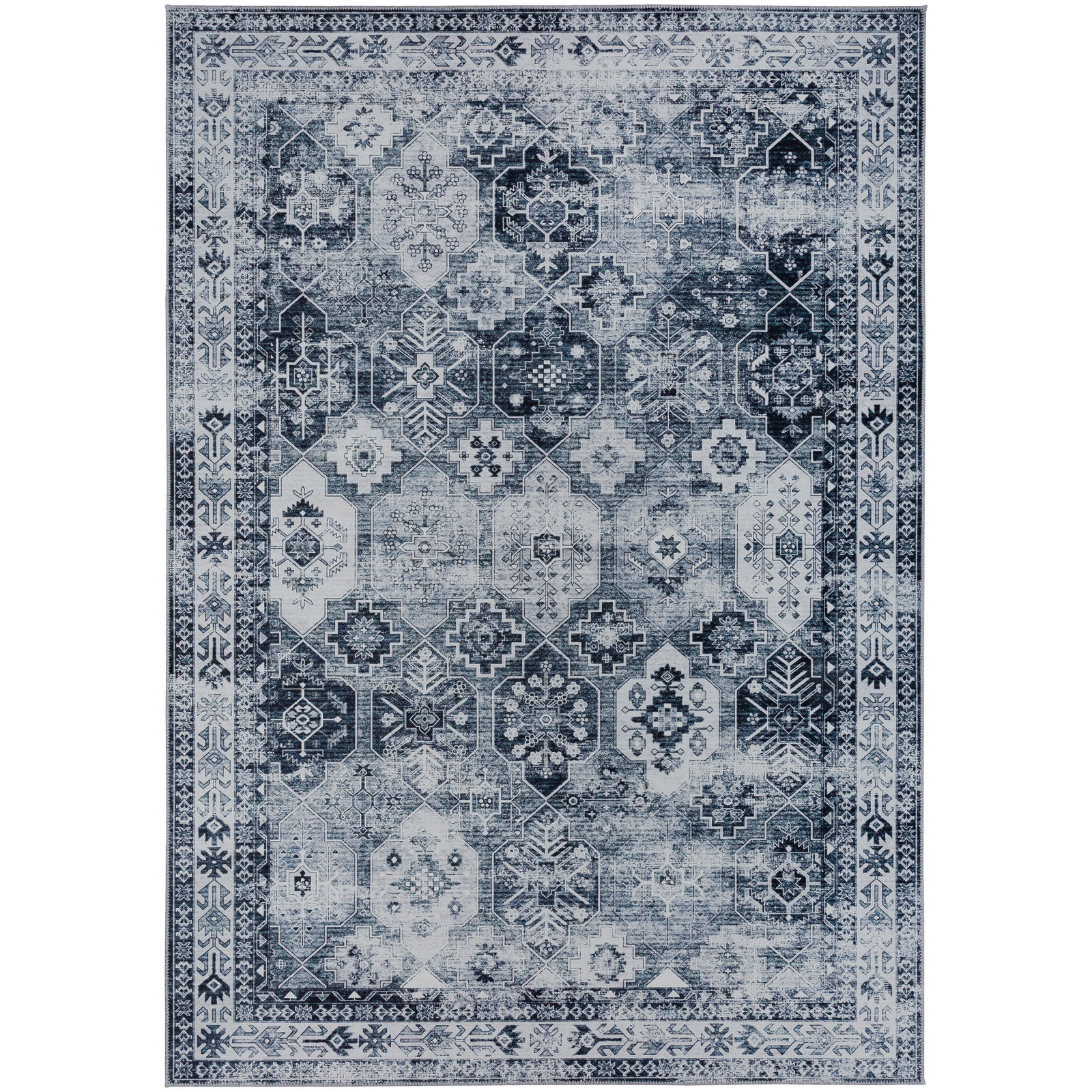 DECOMALL BAOLA Traditional Area Rugs Gray | Wayfair