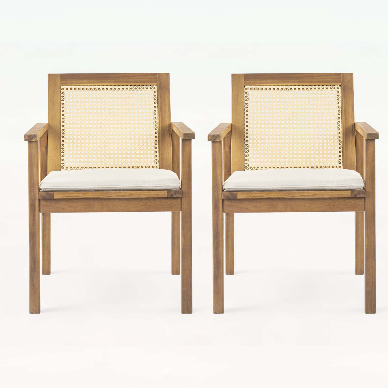 Bayou Breeze Exceptional Outdoor Dining Chair Set with Supreme Comfort ...
