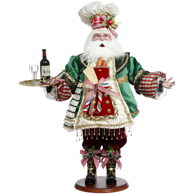 Mark Roberts Italian Chef Santa - 25 Inches - Wayfair Canada