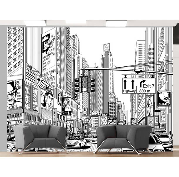 SweetumsWallDecals Scenic & Cityscapes Non-Wall Damaging Wall Decal ...