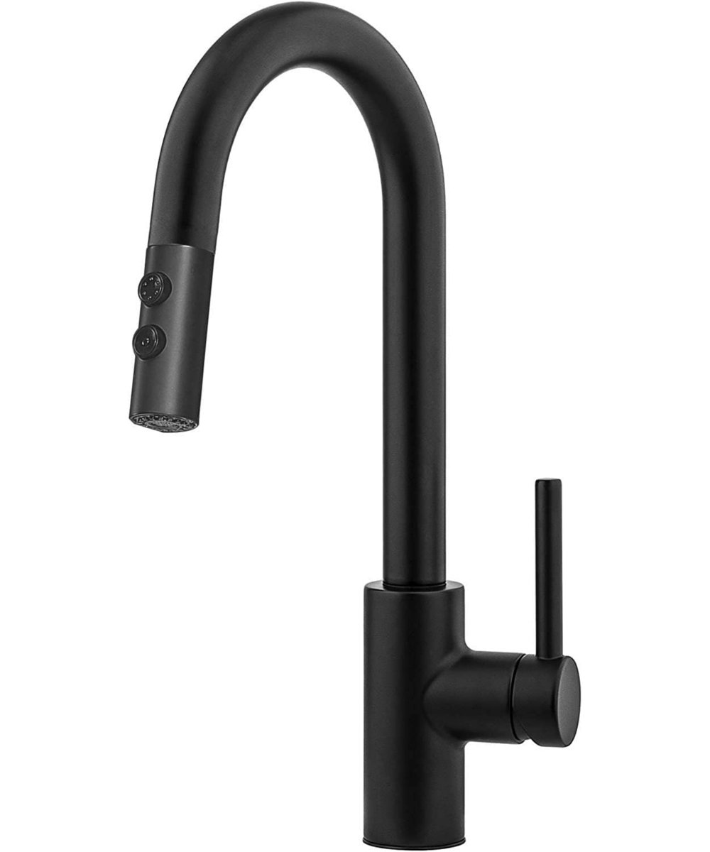 HANGZHOUQIHUI Kitchen Faucet With Pull Down Sprayer,Single Handle Pull ...