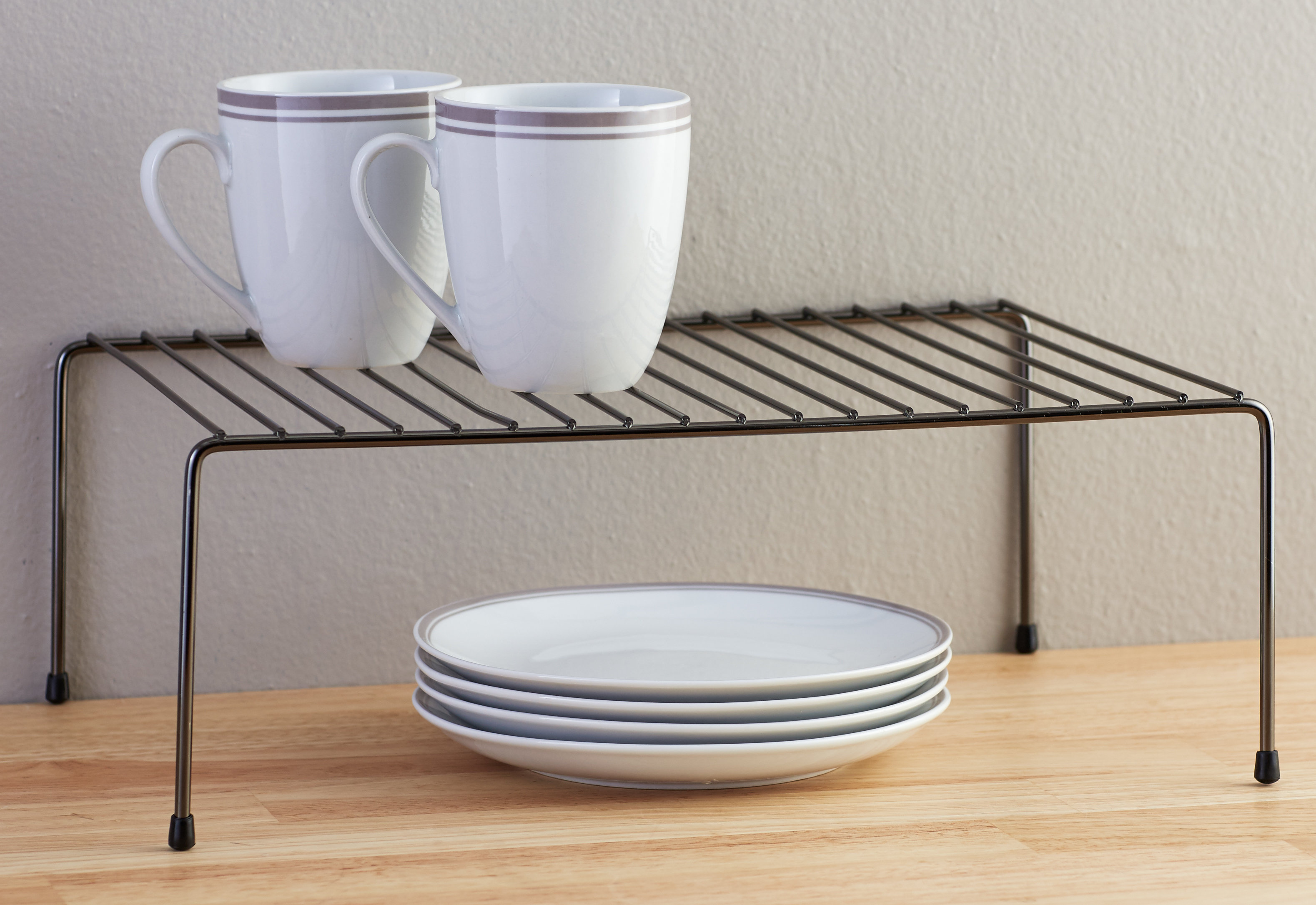 Prep & Savour Claudya Cabinet Shelf Helper & Reviews | Wayfair