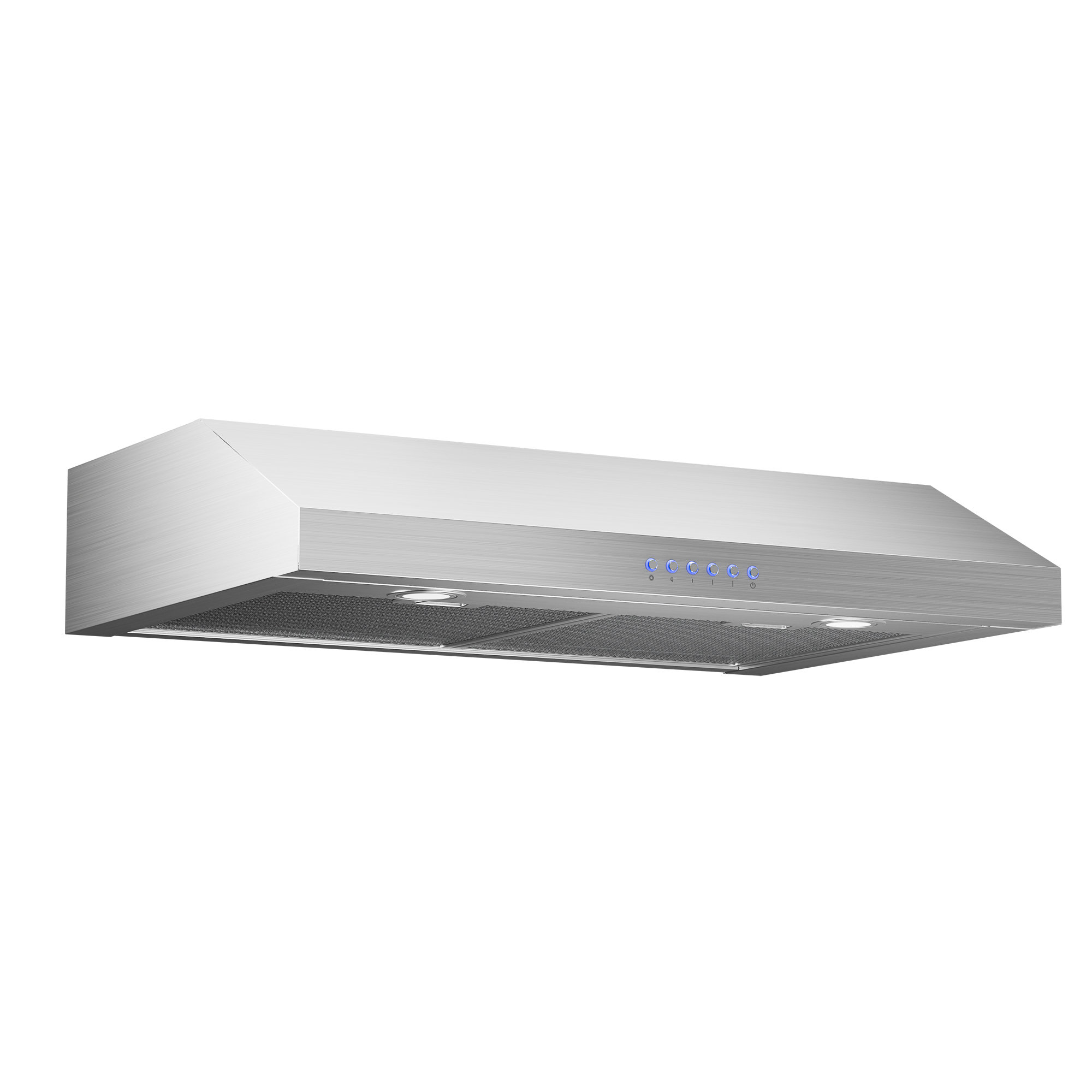 Terisitar 400 CFM Ducted Under Cabinet Range Hood In Stainless Steel ...