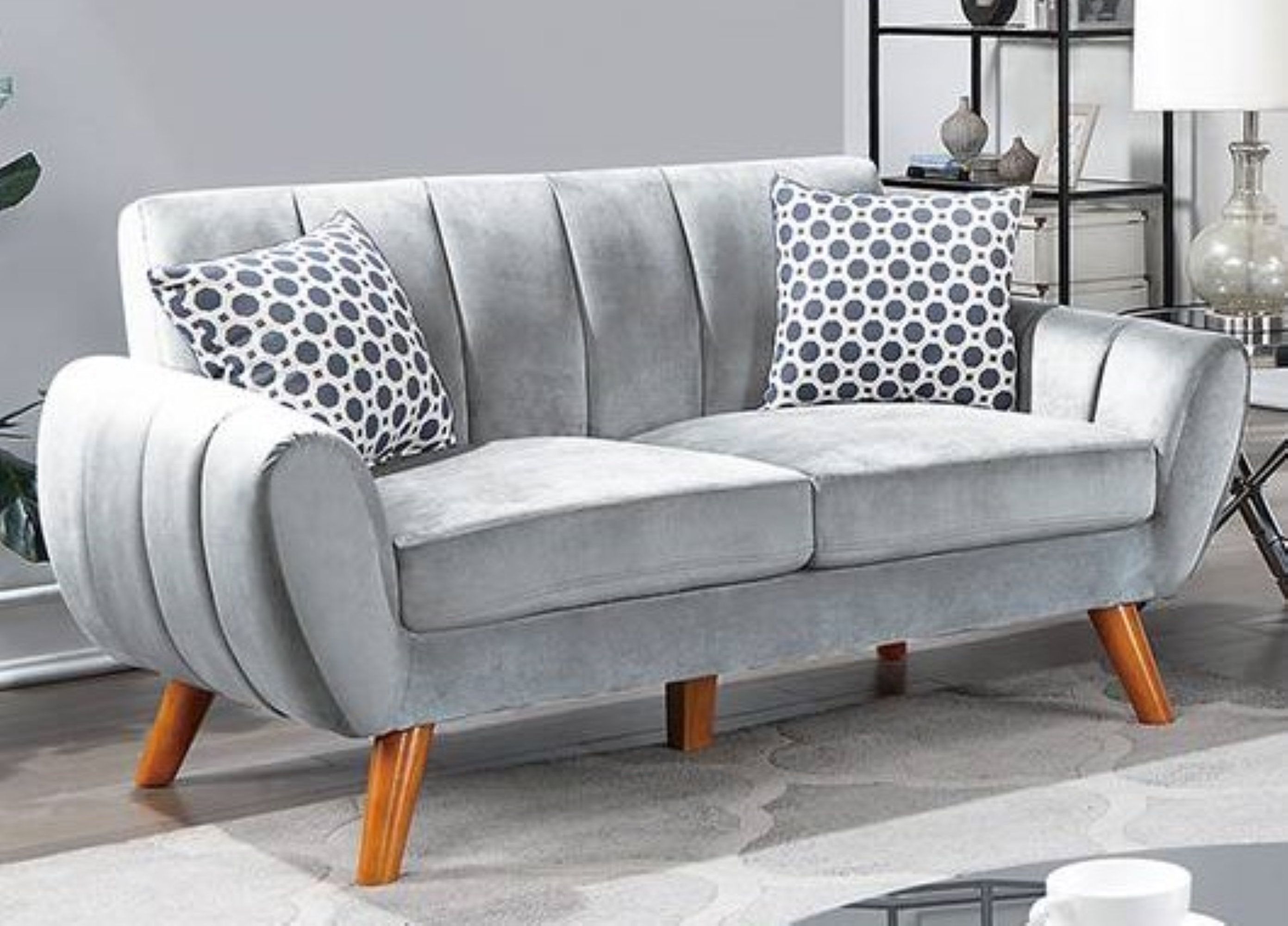 Corrigan Studio® Hezi 2 Piece Configurable Living Room Set & Reviews ...