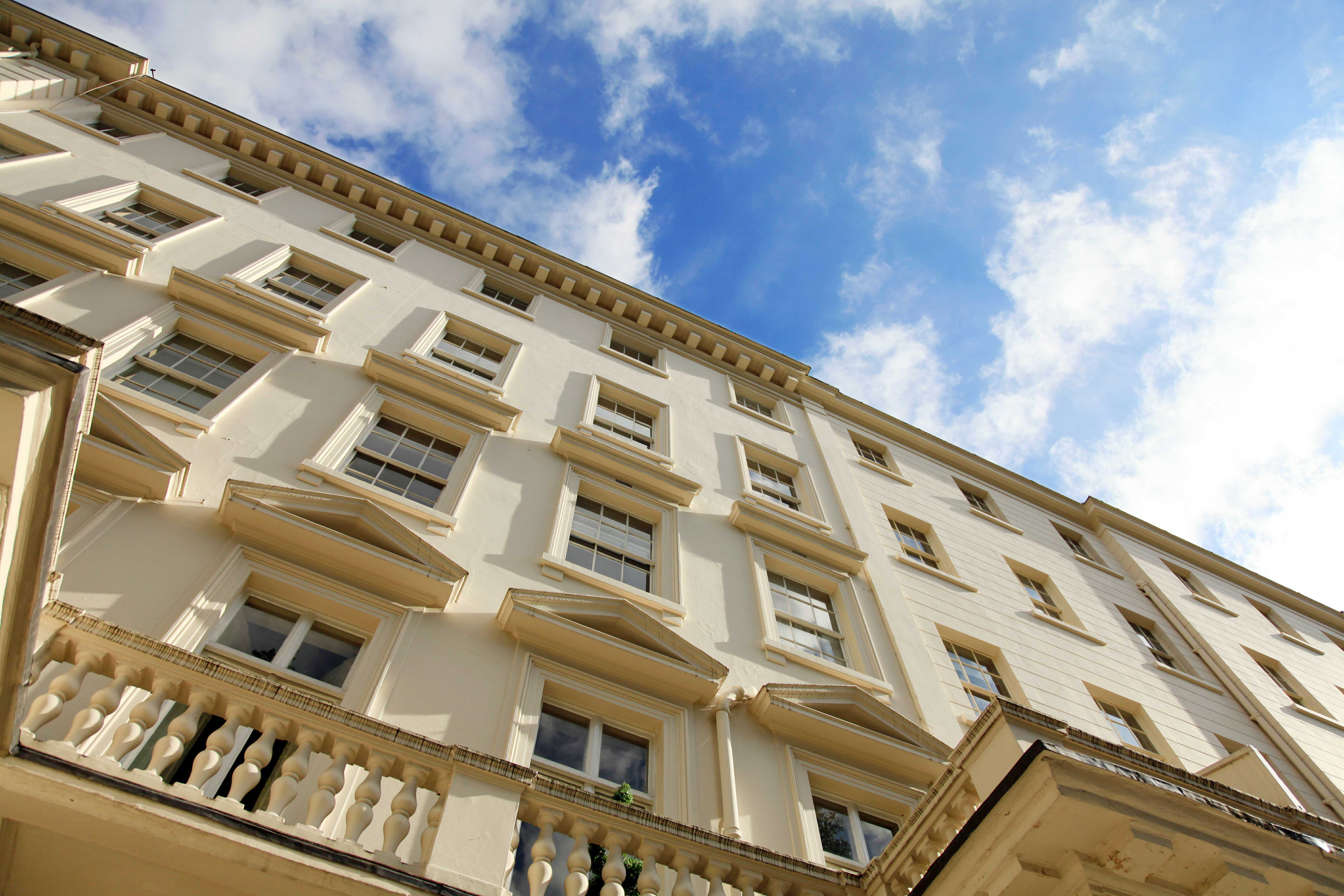 Ebern Designs Georgian Style Windows - Wrapped Canvas Photograph | Wayfair