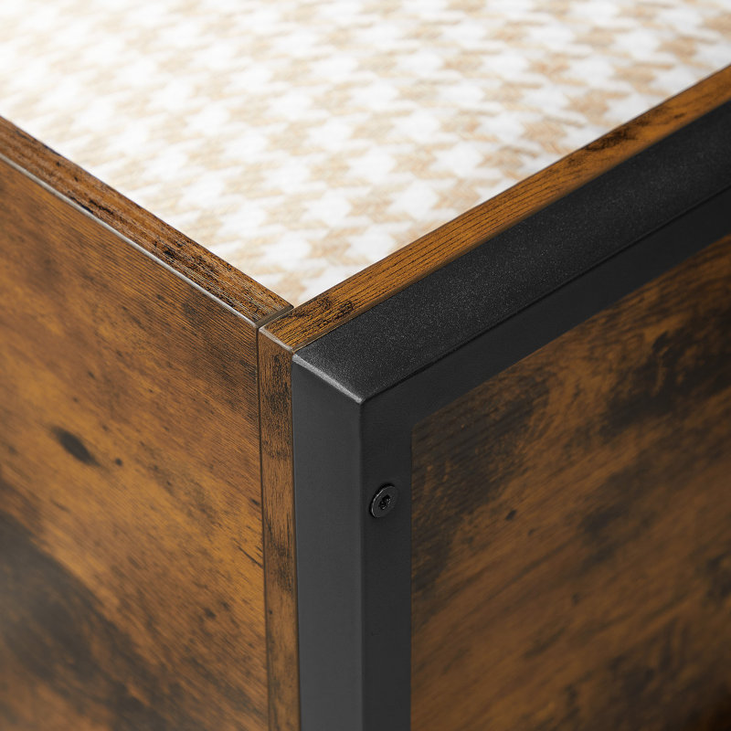 VASAGLE Copadion Padded Storage Bench | Wayfair