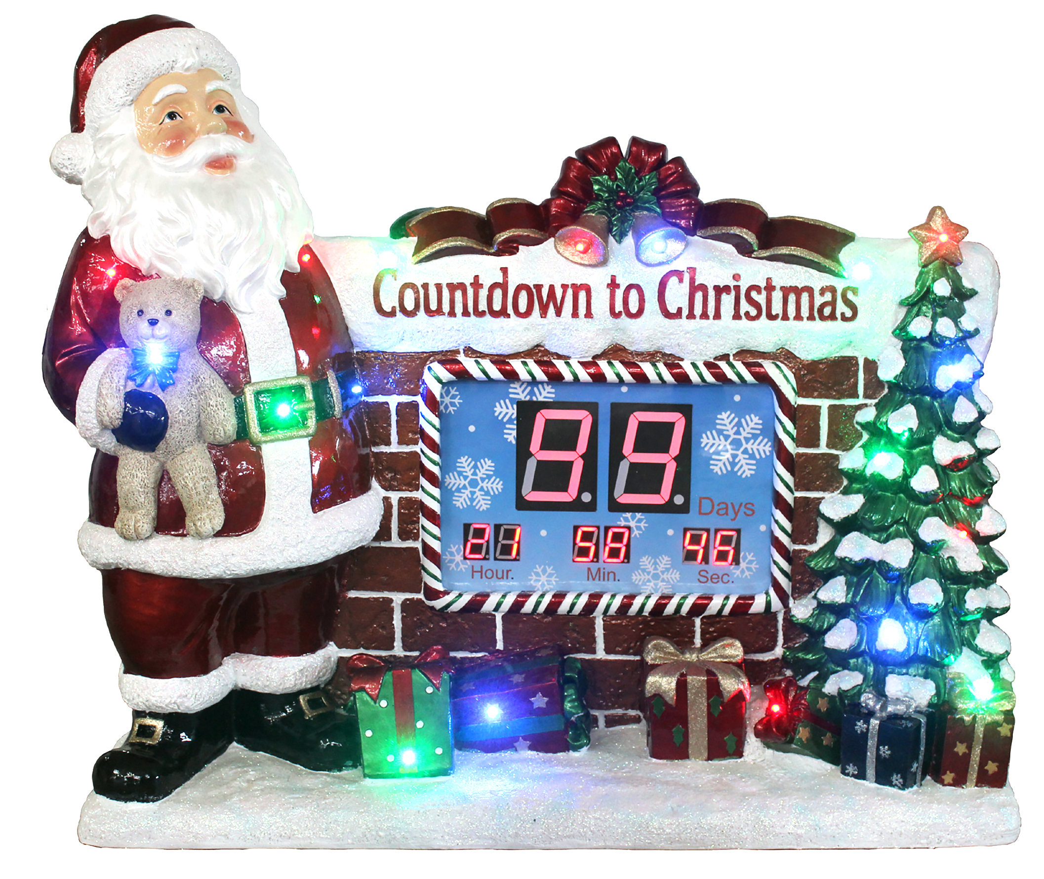 Fraser Hill Farm Indoor/Outdoor Oversized Christmas Decor With Long ...