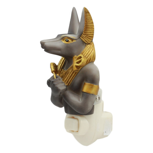 Trinx Jurrit Ancient Egyptian Gods and Rulers LED Wall Plug-In Night ...