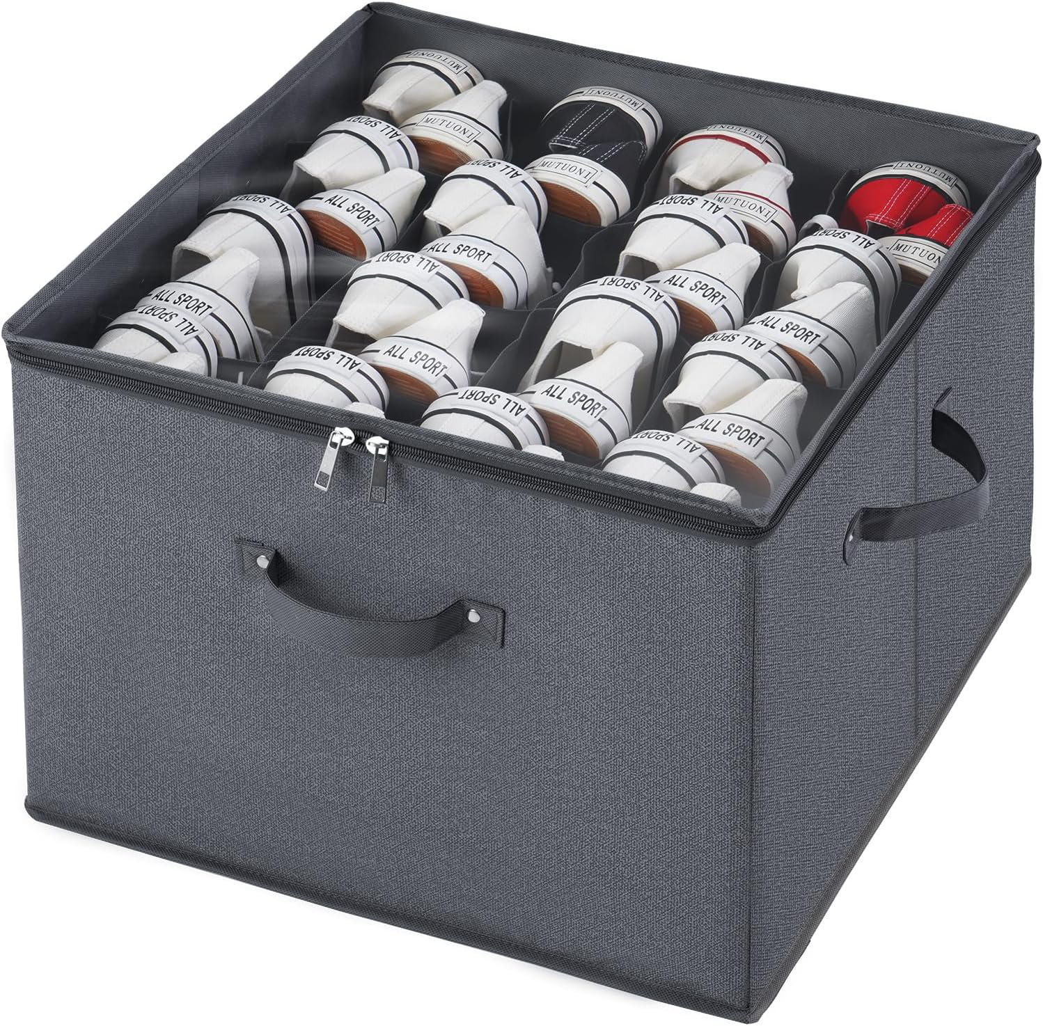 Rebrilliant Shoe Storage Organizer Fits 16 Pairs, Large Shoe Organizer ...