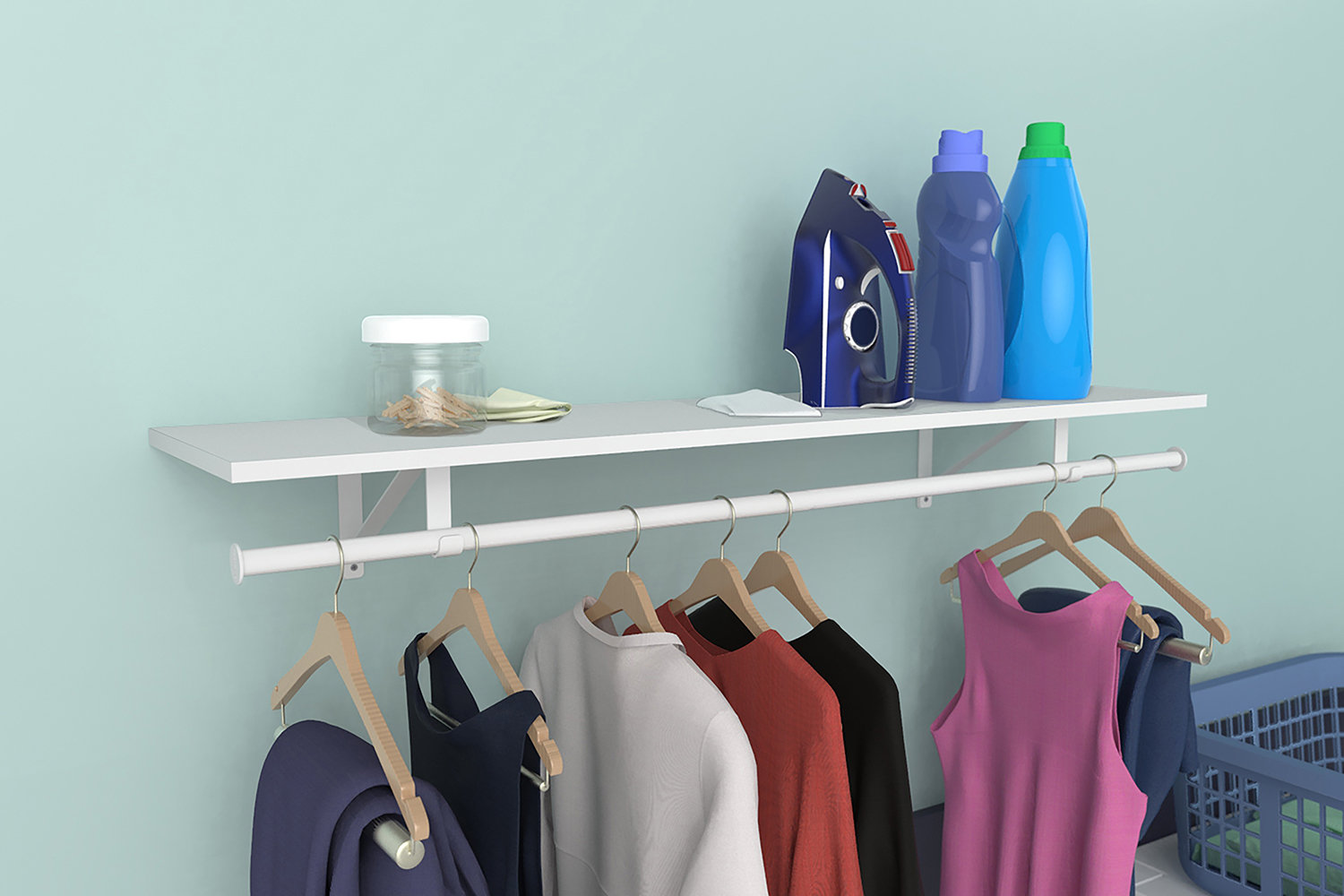 ClosetMaid Wall Shelf with Closet Rod & Reviews - Wayfair Canada