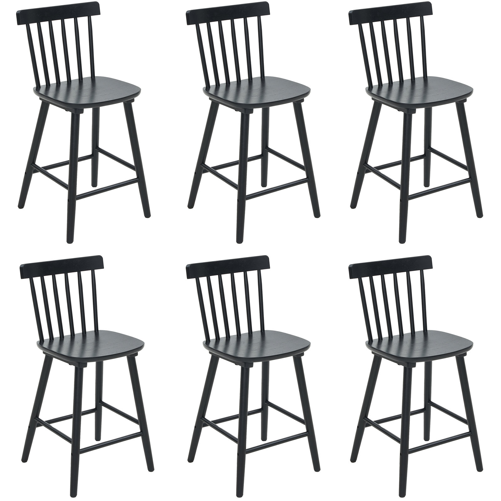 Canora Grey Solid Wood Counter Stool Bar Stool - Wayfair Canada