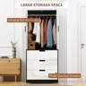 Brayden Studio 80cm Wardrobe | Wayfair.co.uk