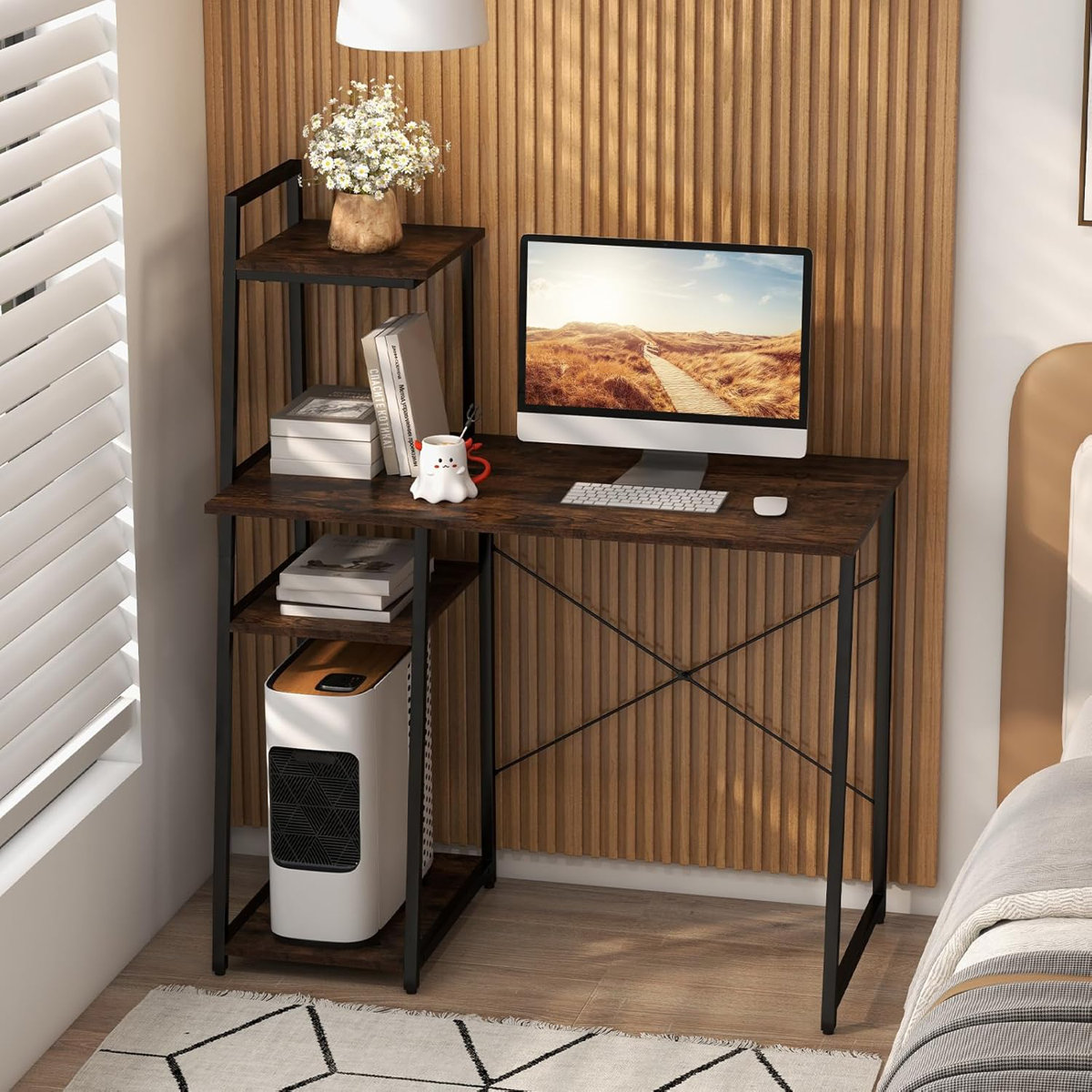 Ebern Designs Desk & Reviews | Wayfair