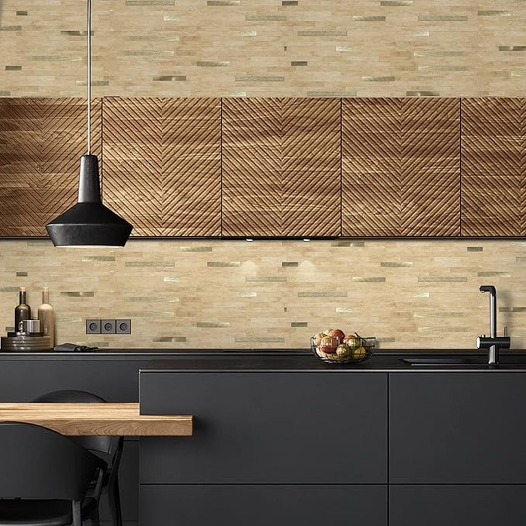 FashionSecretsLLC 10 Sheets Peel and Stick Backsplash PVC Wall Tile,for ...