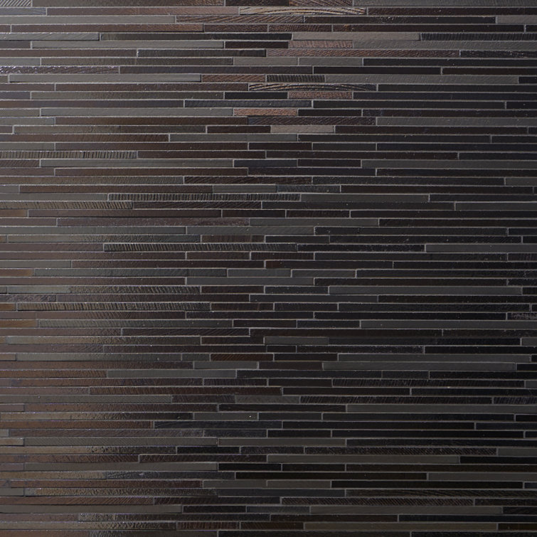 Bond Tile Art Lava Slim Stack Mosaic Tile (1.34 Sq. Ft. / Each) | Wayfair