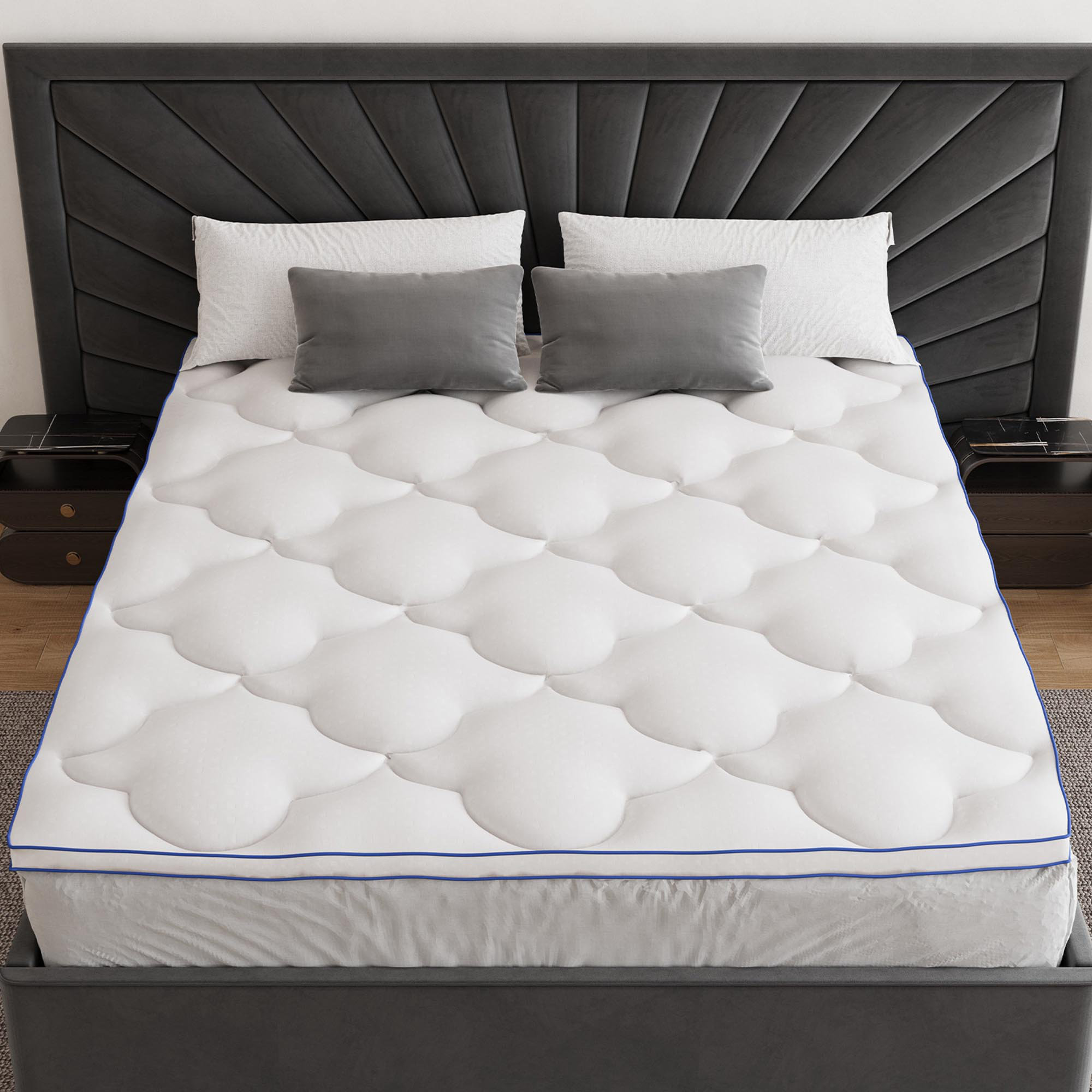 Ebern Designs Soft Cloud Mattress Topper & Reviews | Wayfair