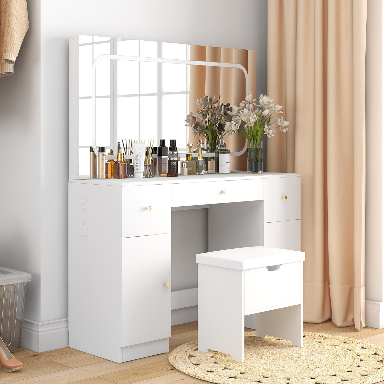 Mercer41 Rhettlee Vanity & Reviews - Wayfair Canada