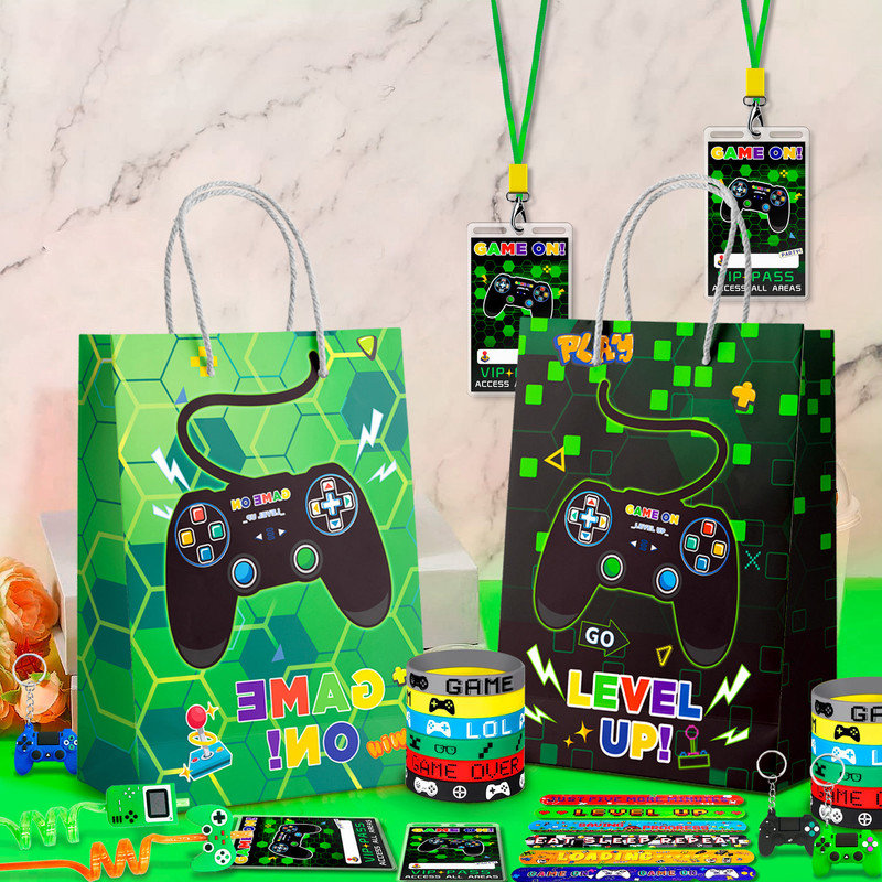 Zoomie Kids Video Game Party Favors for Kids, 110pcs Gamer Party Favors ...