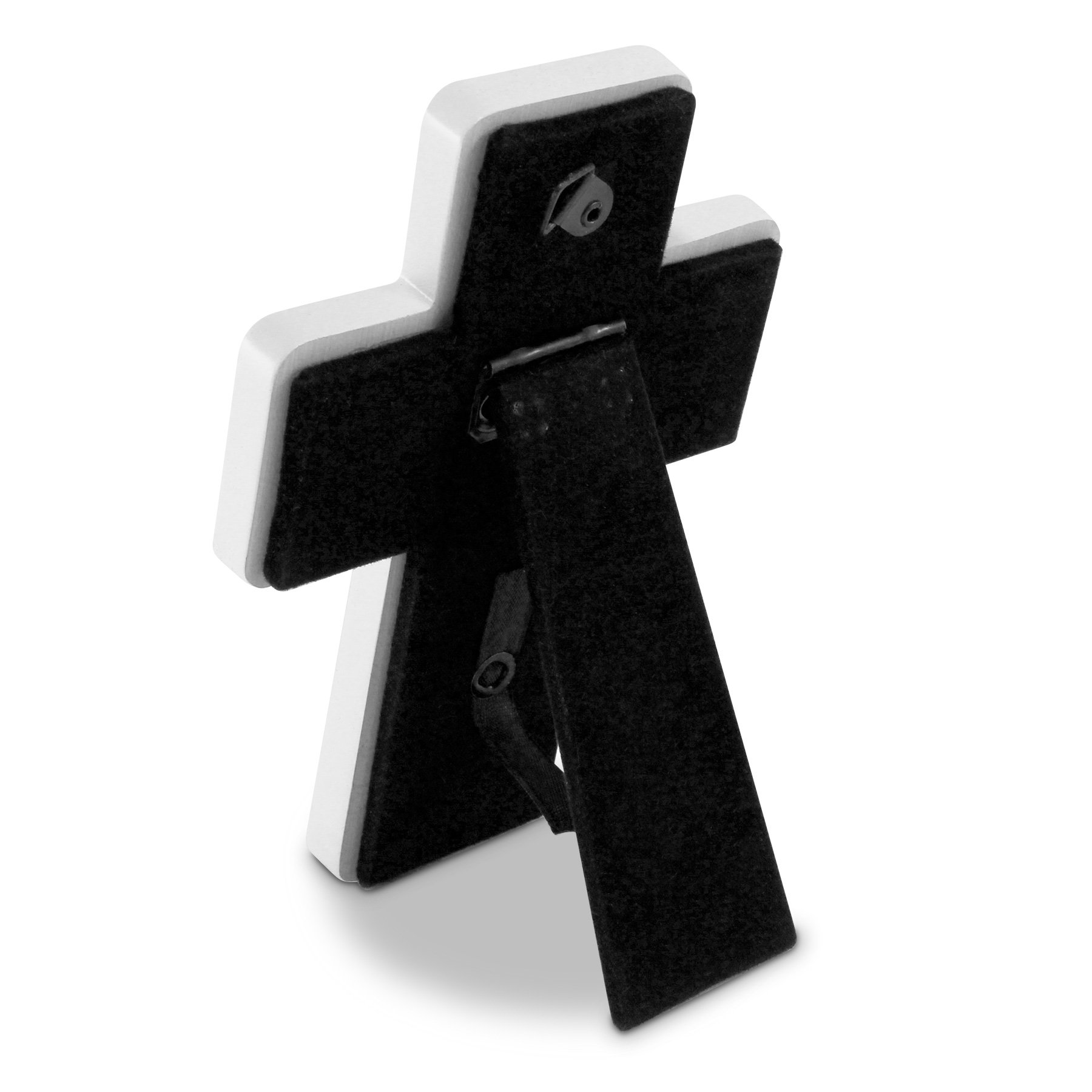 Trinx Tabletop Cross Romans 5:8 | Wayfair