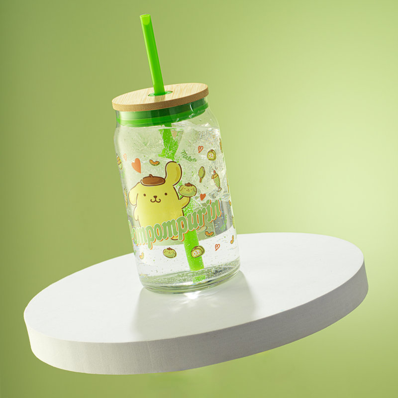 JoyJolt Hello Kitty® And Friends 16oz. Lead-Free Soda Lime Glass ...