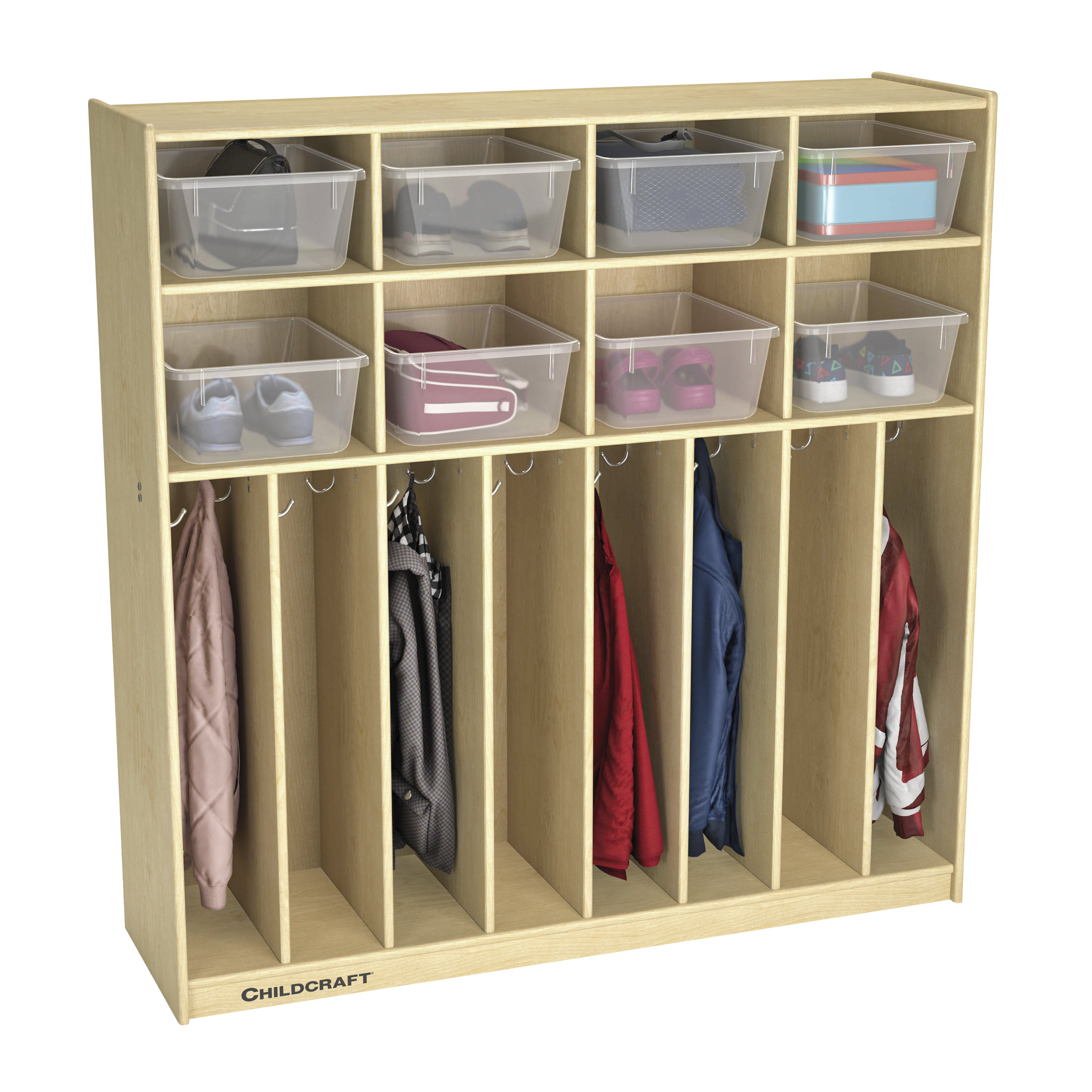 Childcraft 8 Section Preschool Cubby Locker | Wayfair