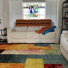 Wrought Studio Olgethorpe Abstract Rug & Reviews | Wayfair