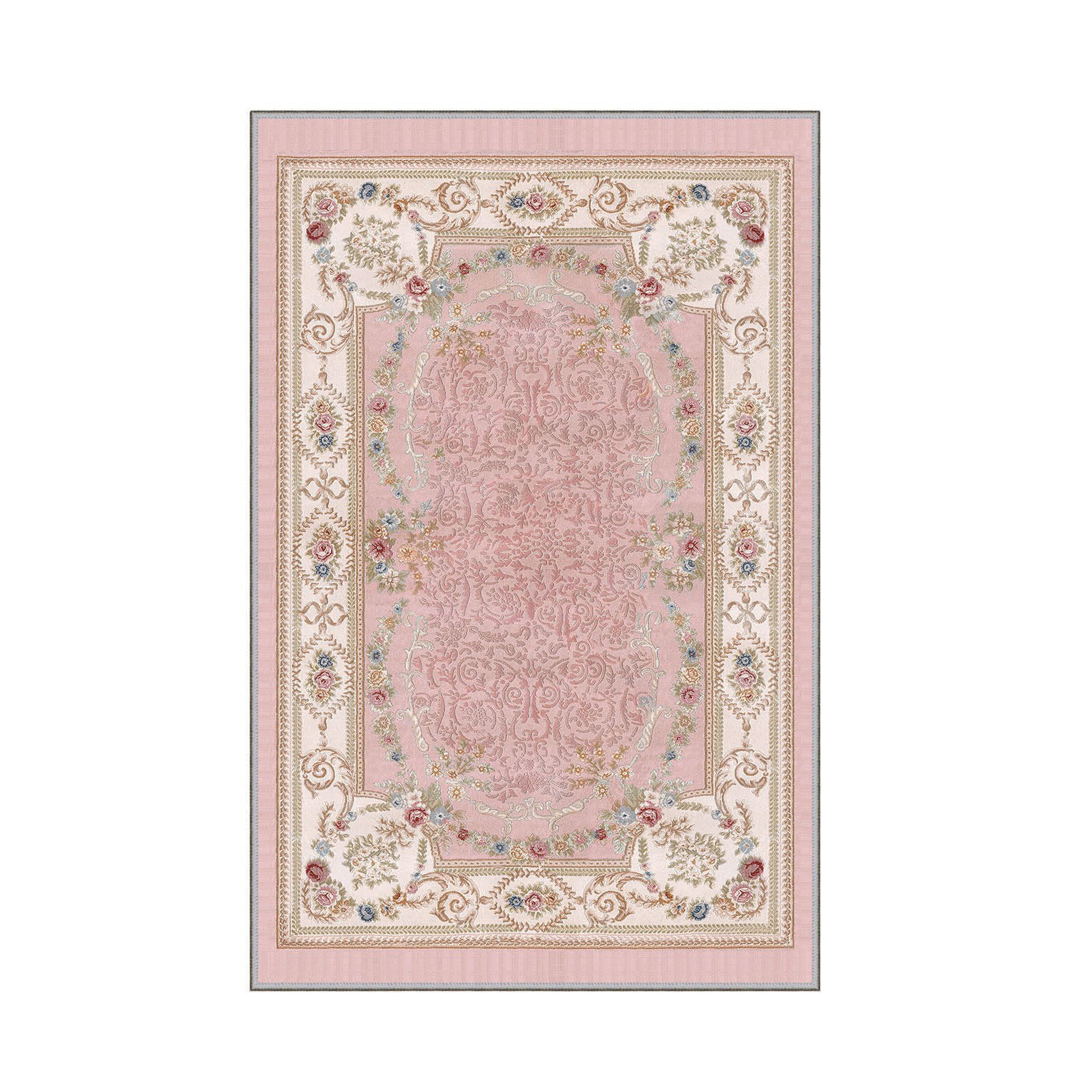 East Urban Home Ely Oriental Pink Area Rug & Reviews | Wayfair