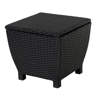 Aura Outdoor 13 Gallons Gallon Wicker Deck Box in Brown & Reviews | Wayfair