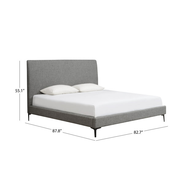 Ivy Bronx Jadan Upholstered Platform Bed & Reviews | Wayfair