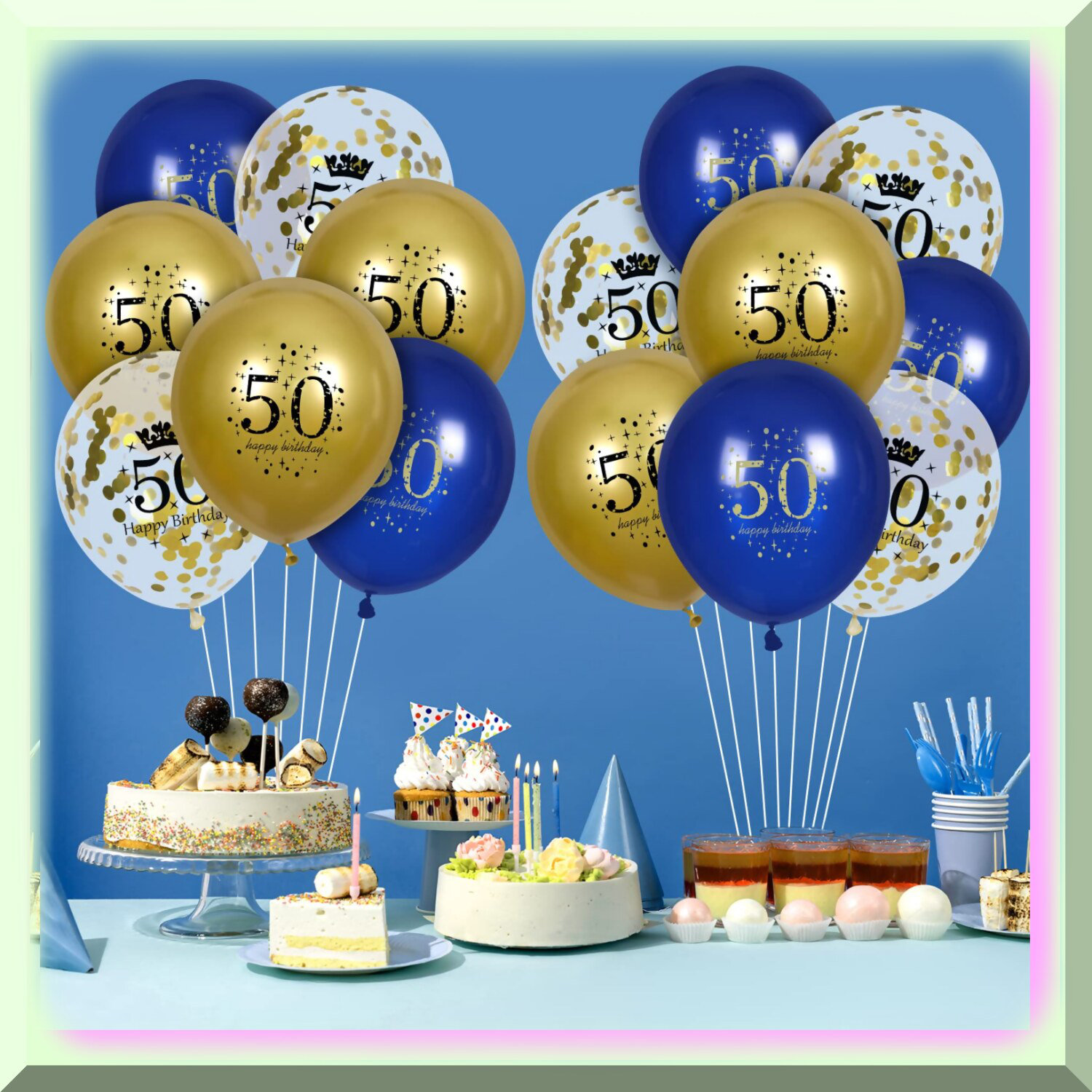 BRBCA Eco-Grad Fringe Backdrop & Cap Garland Kit | Wayfair