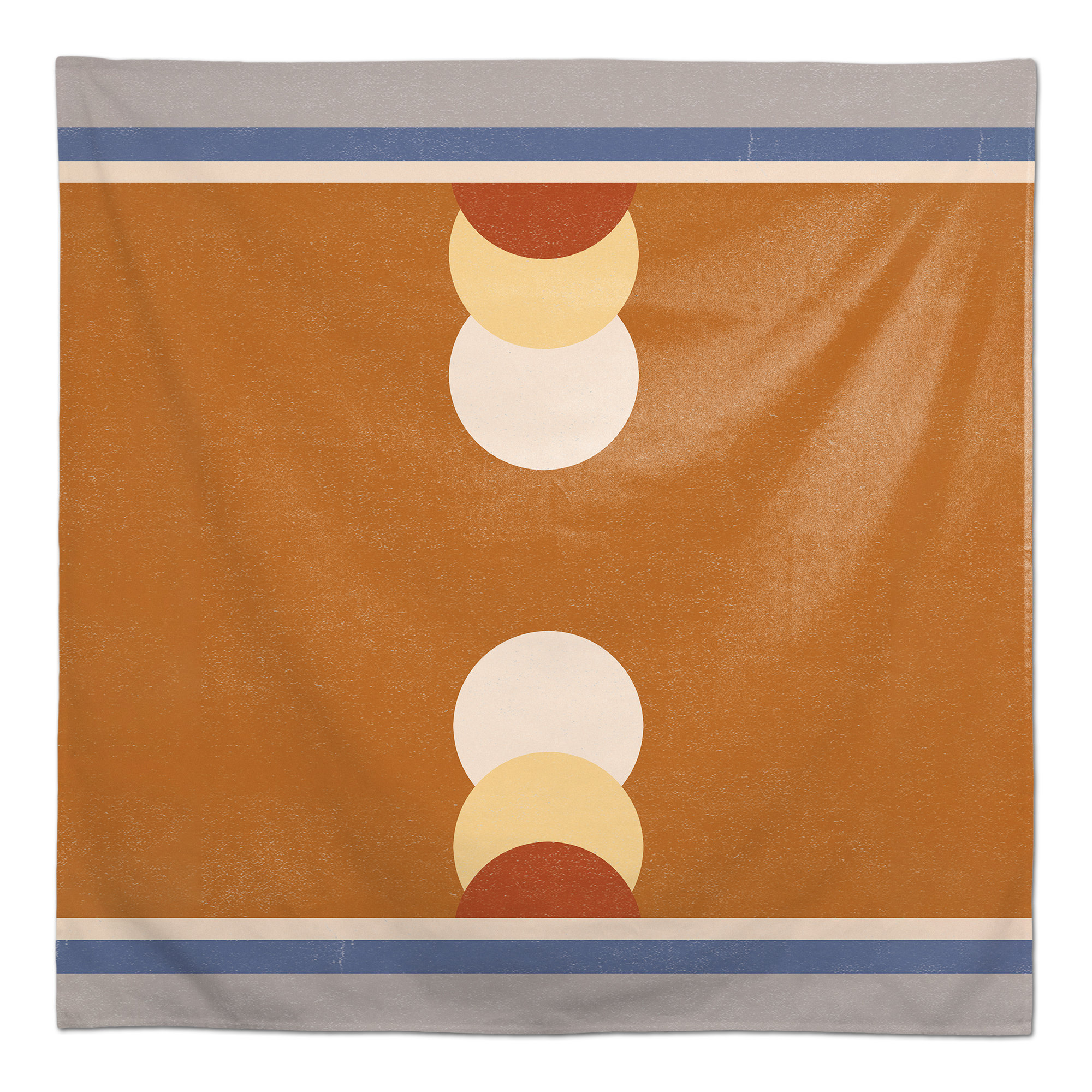 Corrigan Studio® Abstract Sunset Shapes Tablecloth | Wayfair