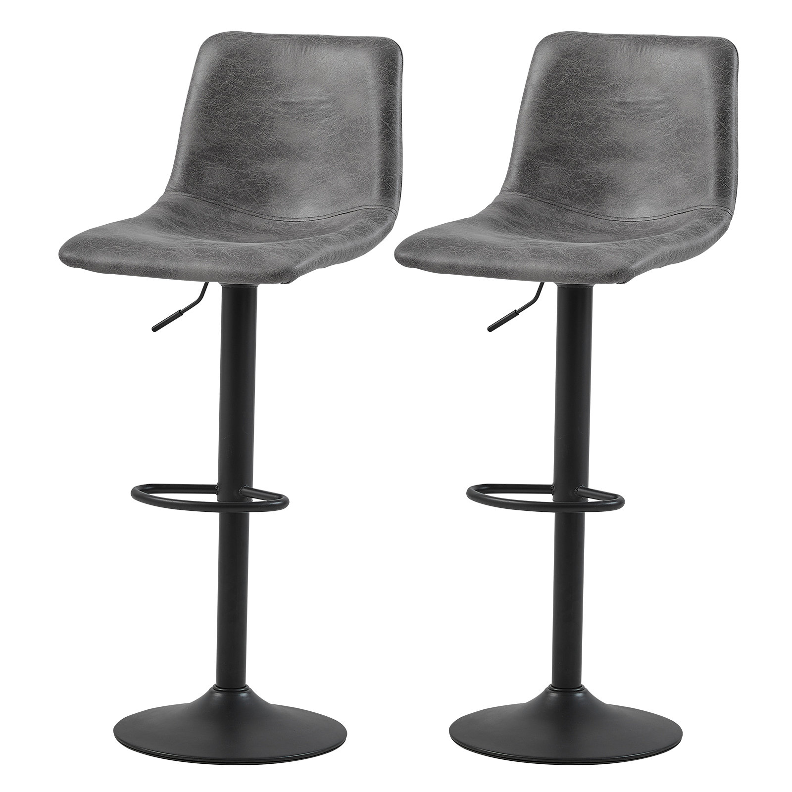 17 Stories Shoua Adjustable Height Stool - Wayfair Canada