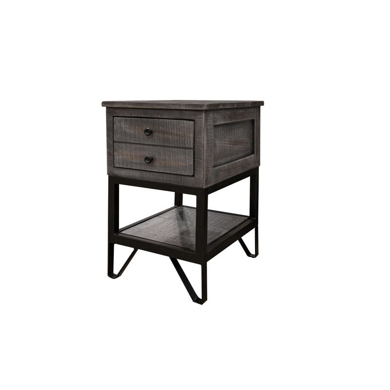 17 Stories Jacin Chairside Table With 1 Drawer | Wayfair