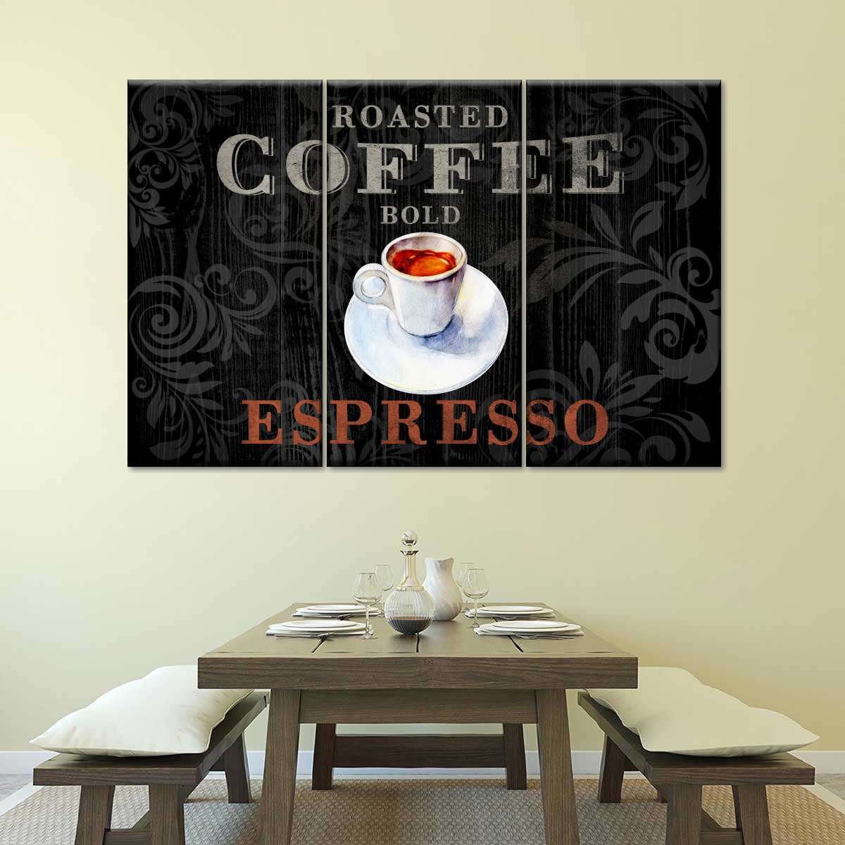 Ebern Designs Roasted Coffee 3 Pieces | Wayfair