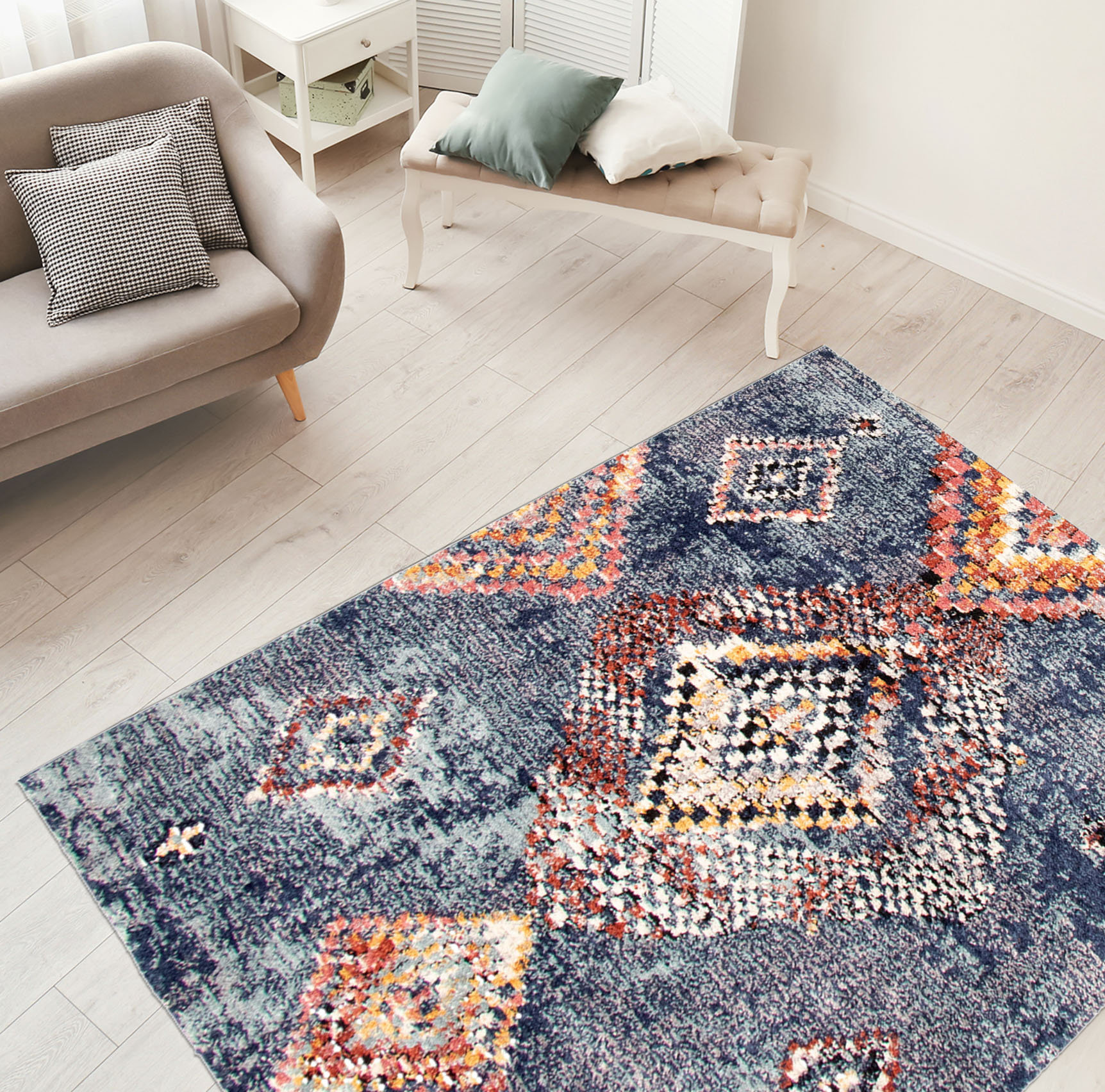 Foundry Select Stigall Geometric Rug & Reviews | Wayfair