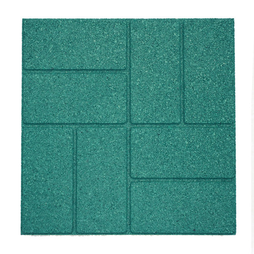 RevTime Dual-Side Garden Paver in Green & Reviews | Wayfair