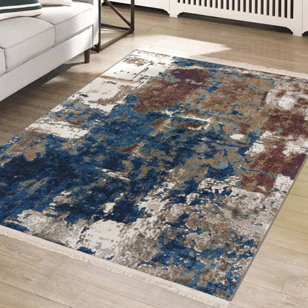 17 Stories Elmdale Abstract Rug | Wayfair