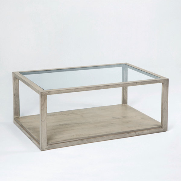 Highland Dunes Seadrift Floor Shelf Coffee Table | Wayfair.co.uk