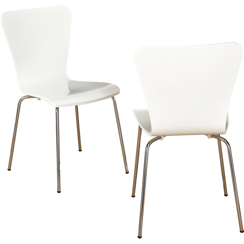Ivy Bronx Deantrei Stacking Side Chair & Reviews | Wayfair