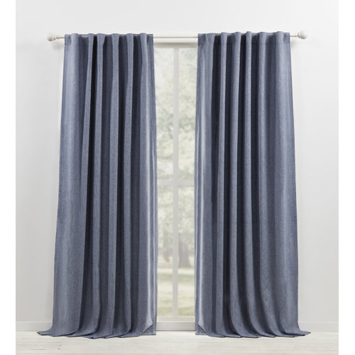 Blackout Blue Curtains & Drapes You'll Love | Wayfair