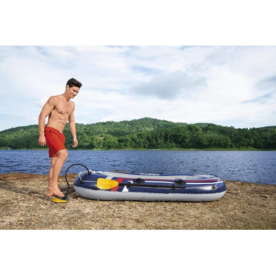 Bestway Hydro-Force Treck X2 Inflatable 2 Person Water Raft Outdoor ...