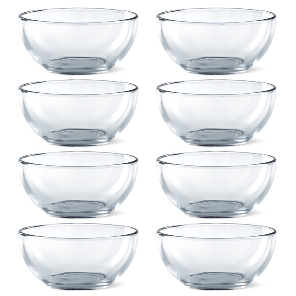 Latitude Run® Genovia 10 oz. Glass Dining Bowls | Wayfair