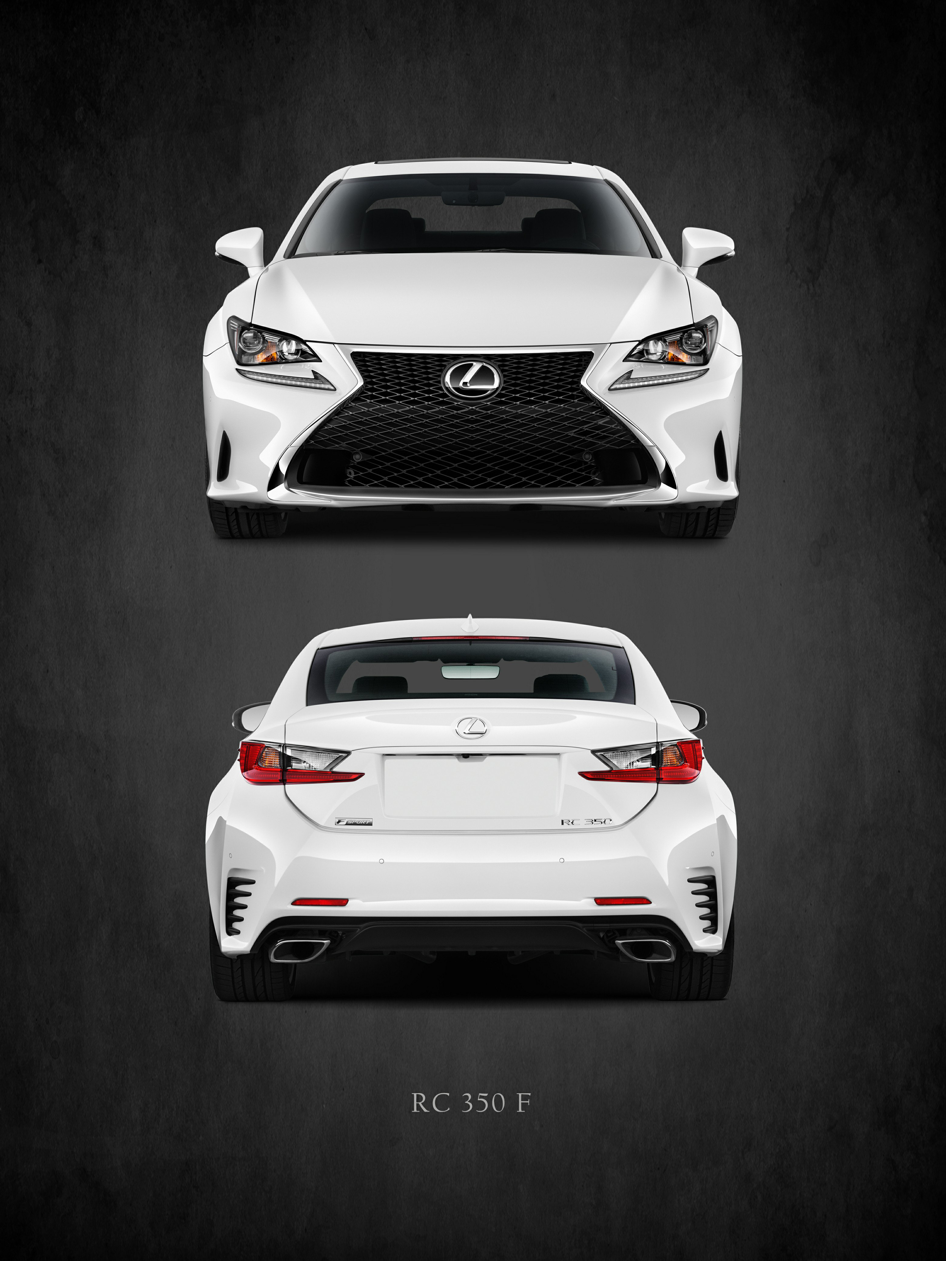 Ebern Designs Lexus Rc 350 F by Mark Rogan - Wrapped Canvas Print | Wayfair